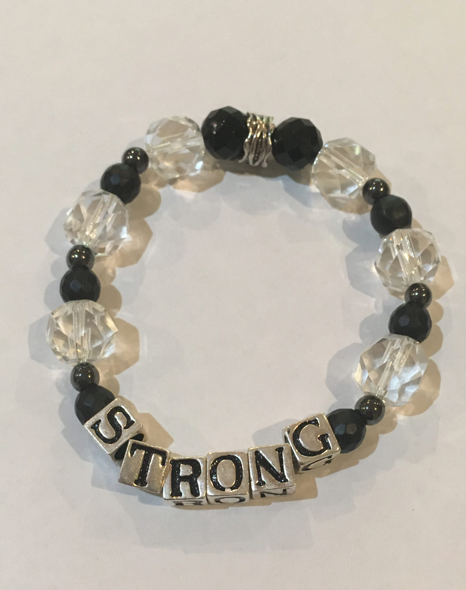 Inspirational Strong Bracelet - Gorgeous Gems